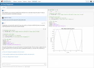 The New MATLAB AI Chat Playground – MATLAB and Python Recipes for Earth ...